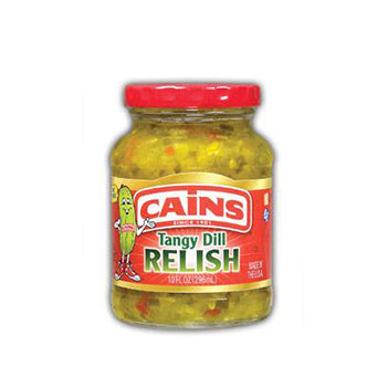 Cains Tangy Dill Relish - 10oz – Gedney Foods