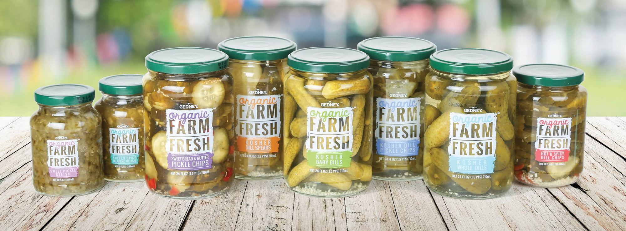 Gedney Organic Kosher Dill Chips - 24oz – Gedney Foods