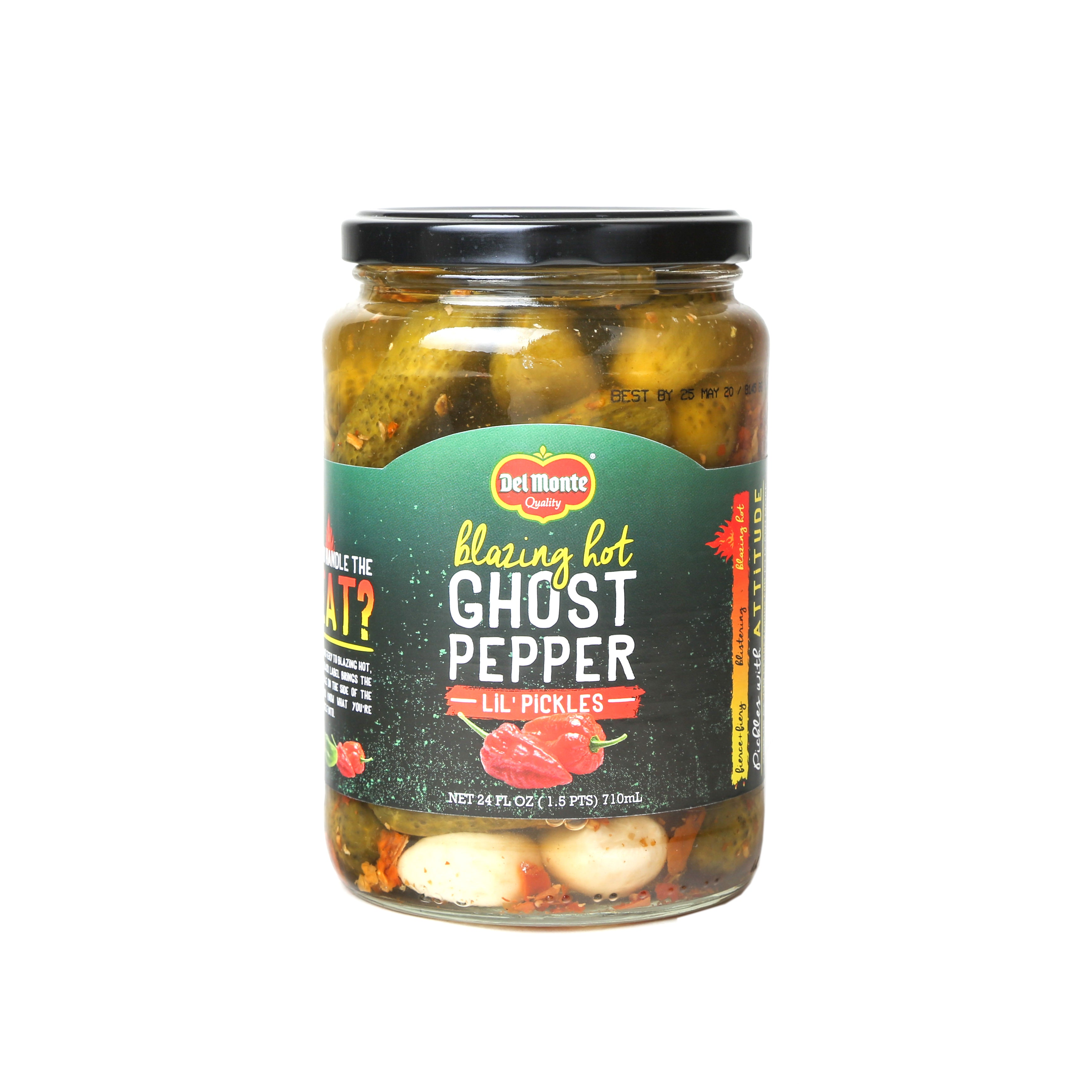 Del Monte Black Label Ghost Pepper Lil' Pickles - 24oz – Gedney Foods